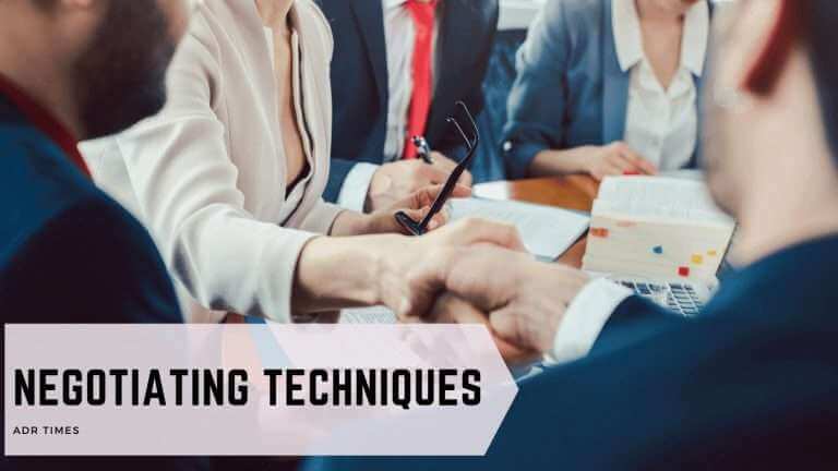 Negotiating Techniques Top 5 Techniques Adr Times